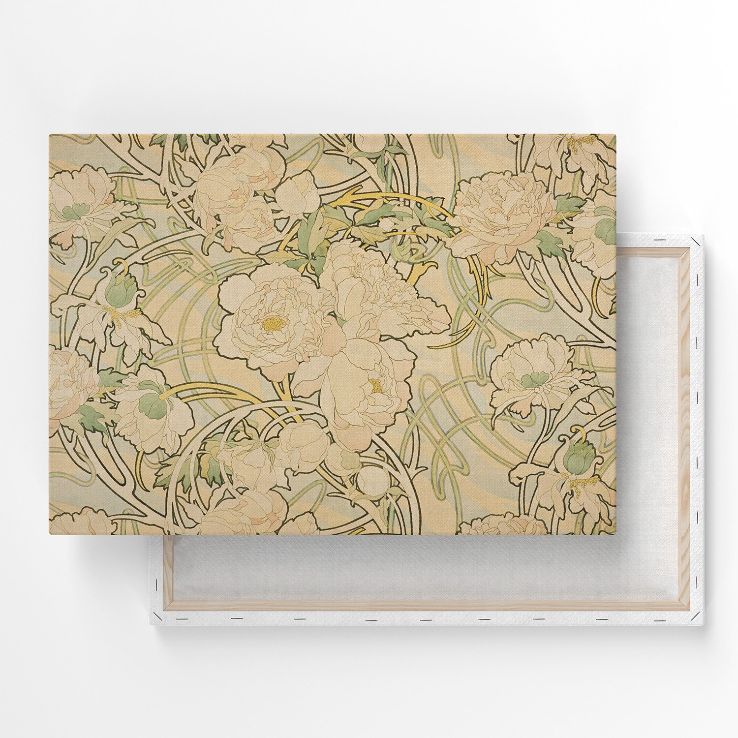 Картина на холсте, репродукция / Альфонс Муха / Размер 30 x 40 см