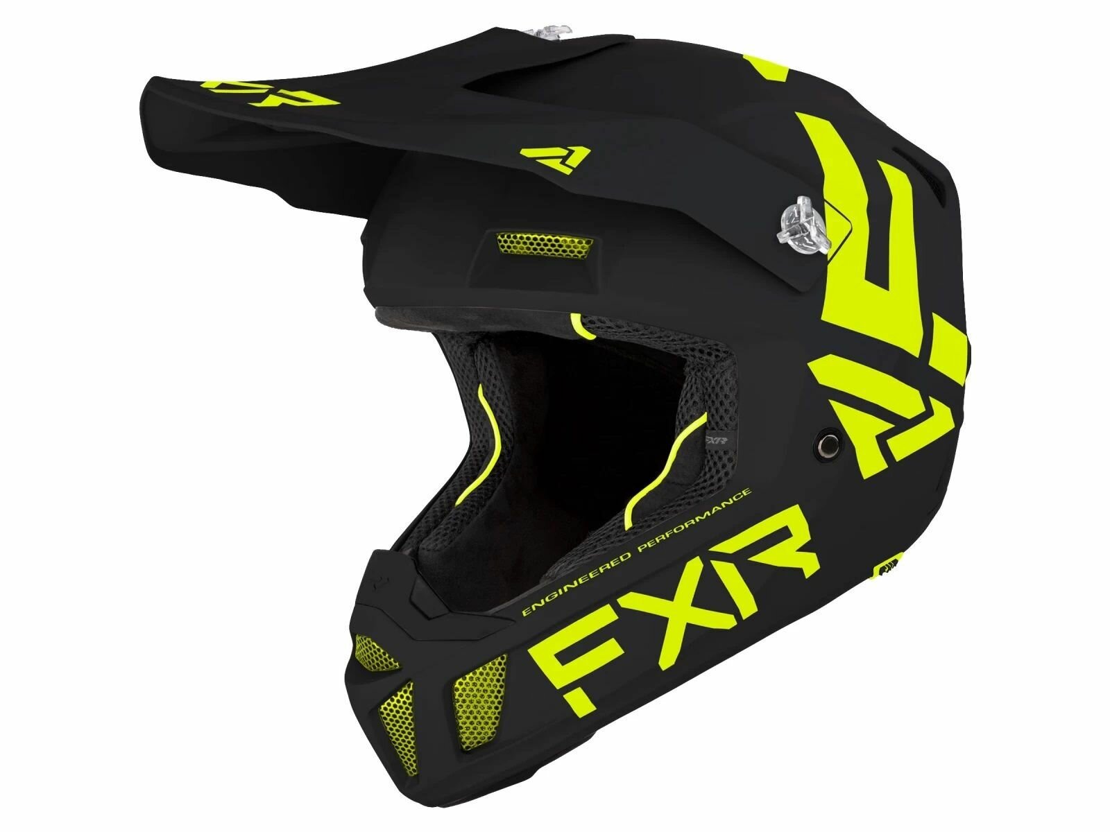 Шлем FXR Clutch CX Helmet 21 (Black/Hi Vis, XS)