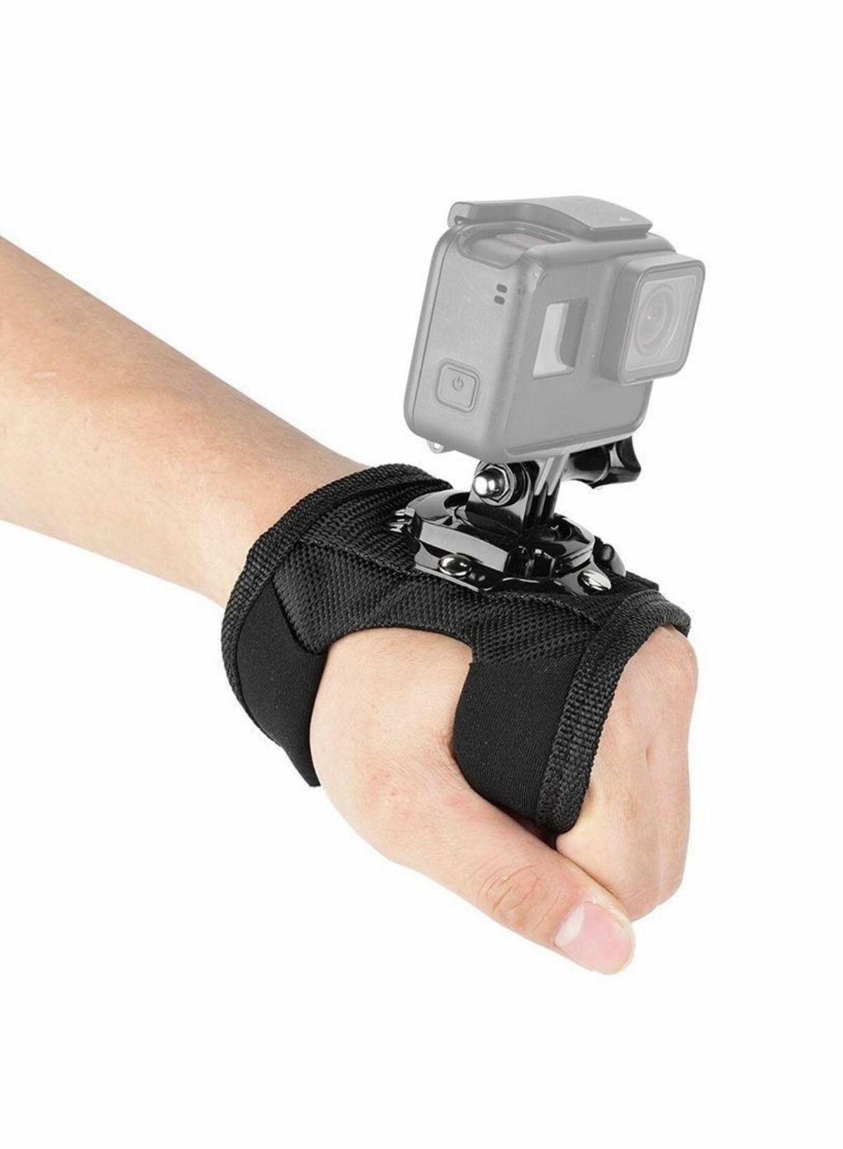 Крепление на руку с поворотной платформой KingMa для экшен камер размер S