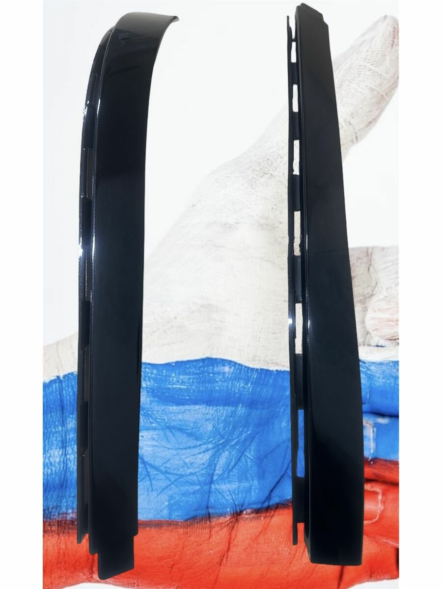 Реснички фар бампера нижние для ВАЗ 2110 окрашенные