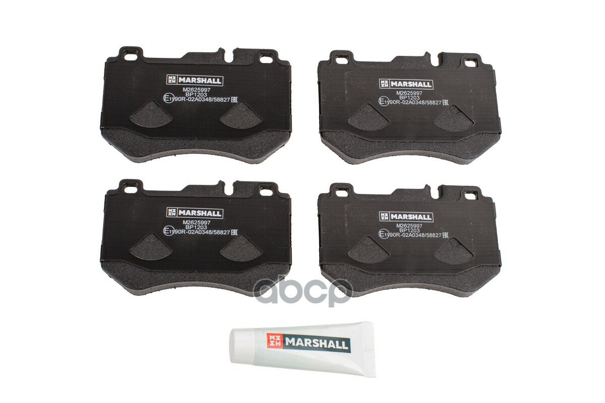 Торм. колодки дисковые передн. MB C-class (W205) 14- () перед Marshall M2625997