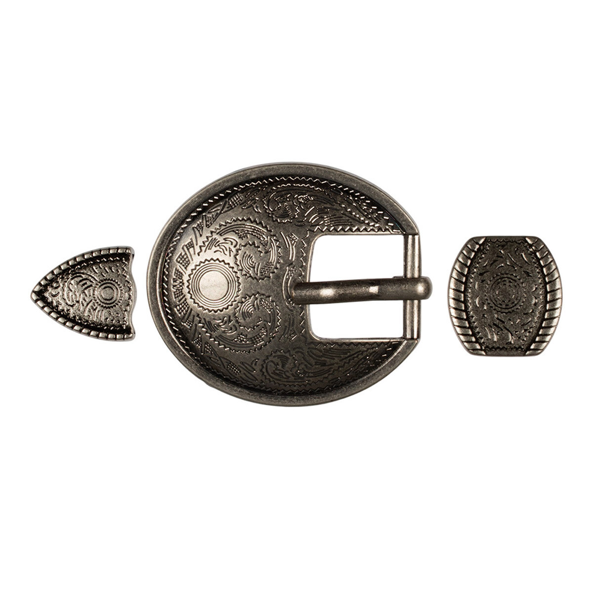 Пряжка GB 1618 Пряжка "Micron" 40 x 40 мм 1 шт. №47 шлифованное серебро