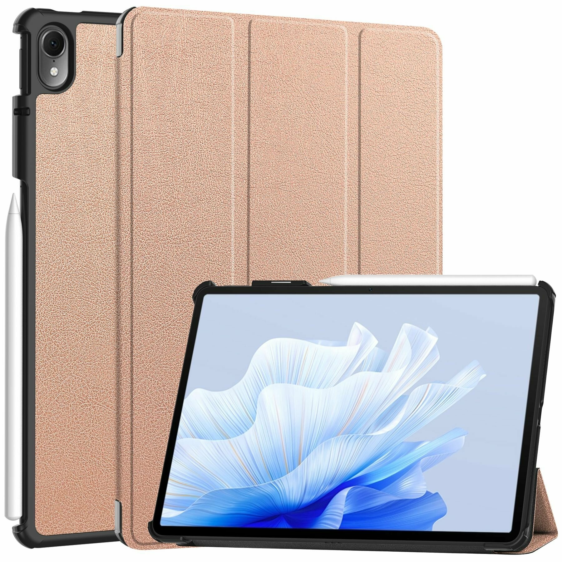Чехол для Huawei Matepad Air 11.5" (2023) розовое золото — защита от царапин, пыли и ударов, доступ ко всем кнопкам и портам