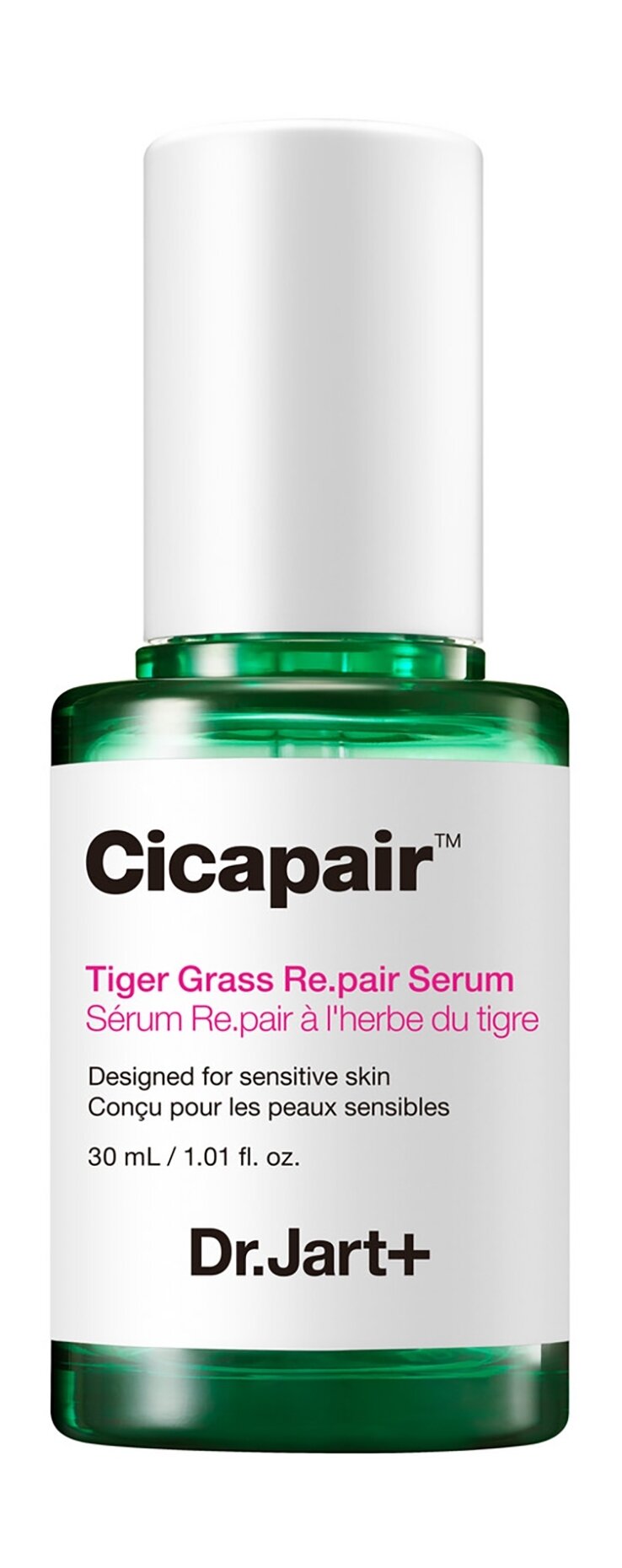 DR. JART+ Cicapair Tiger Grass Re.pair Serum Сыворотка для лица восстанавливающая успокаивающая, 30 мл