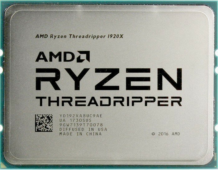 Процессор AMD Ryzen Threadripper 1920X OEM (YD192XA8UC9AE)