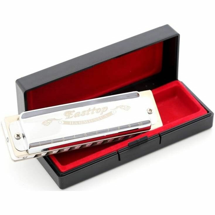 Губная гармошка диатоническая EASTTOP T008 G
