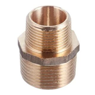 Ниппель переходной Viega бронзовый НР-НР 1"х3/4" (266547)