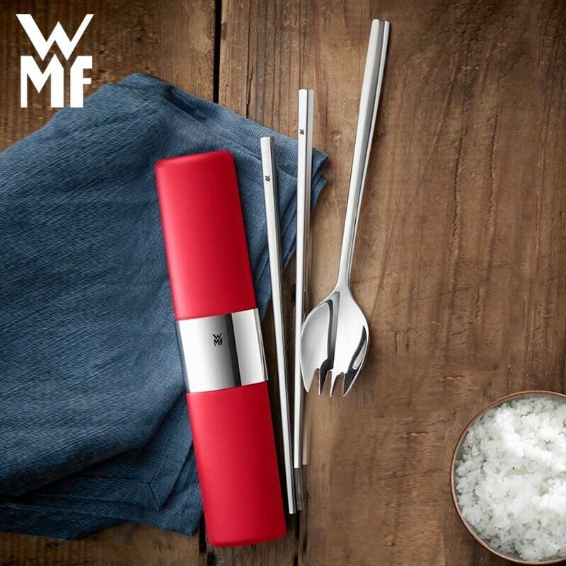 Столовые приборы WMF (красные) для риса