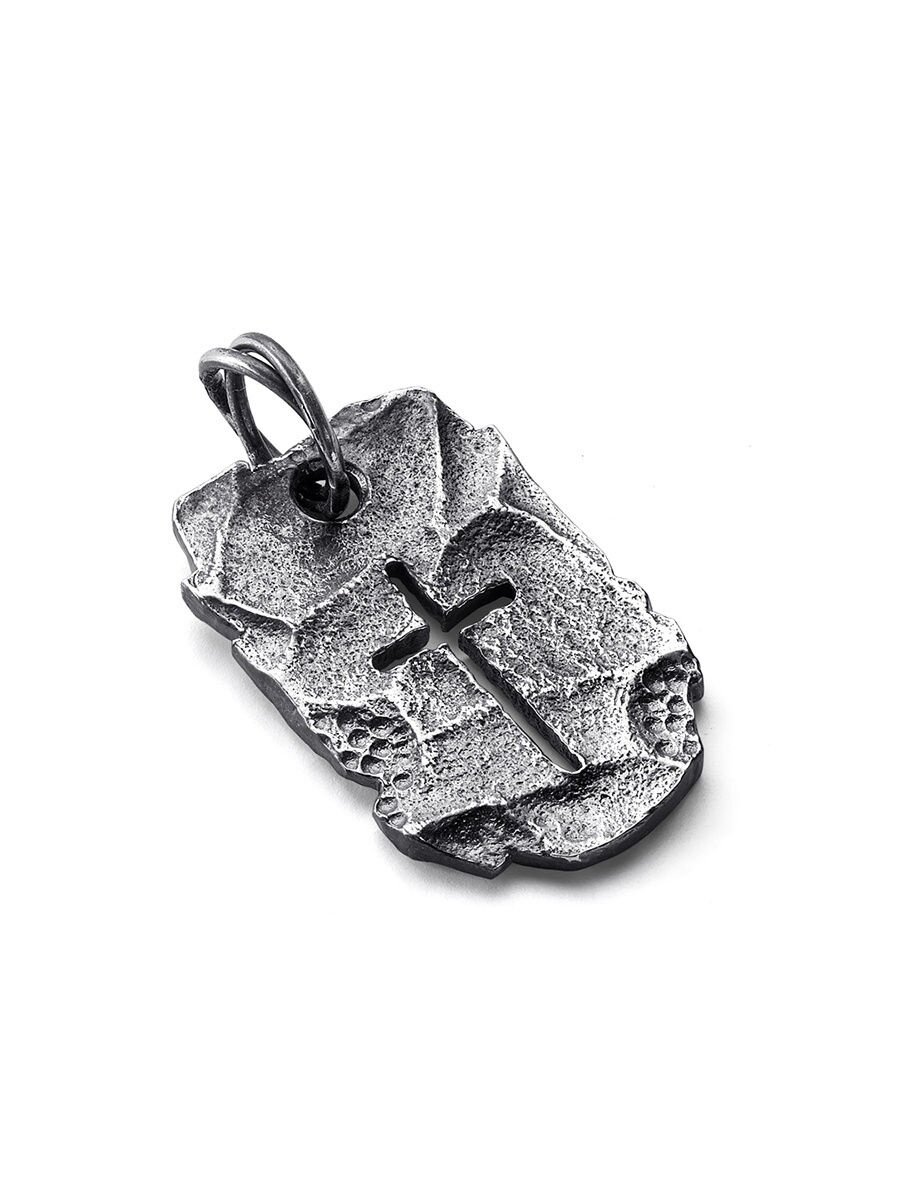 Подвеска, серебро, 925 проба, чернение