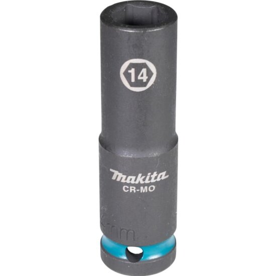 Ударная удлиненная торцовая головка Makita Impact Black 1/2" 14x81,5 мм (E-16455)