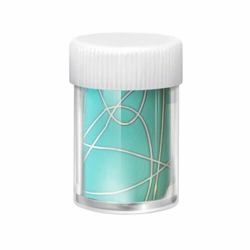 Jessnail Фольга переводная для дизайна B12, Mintol blue