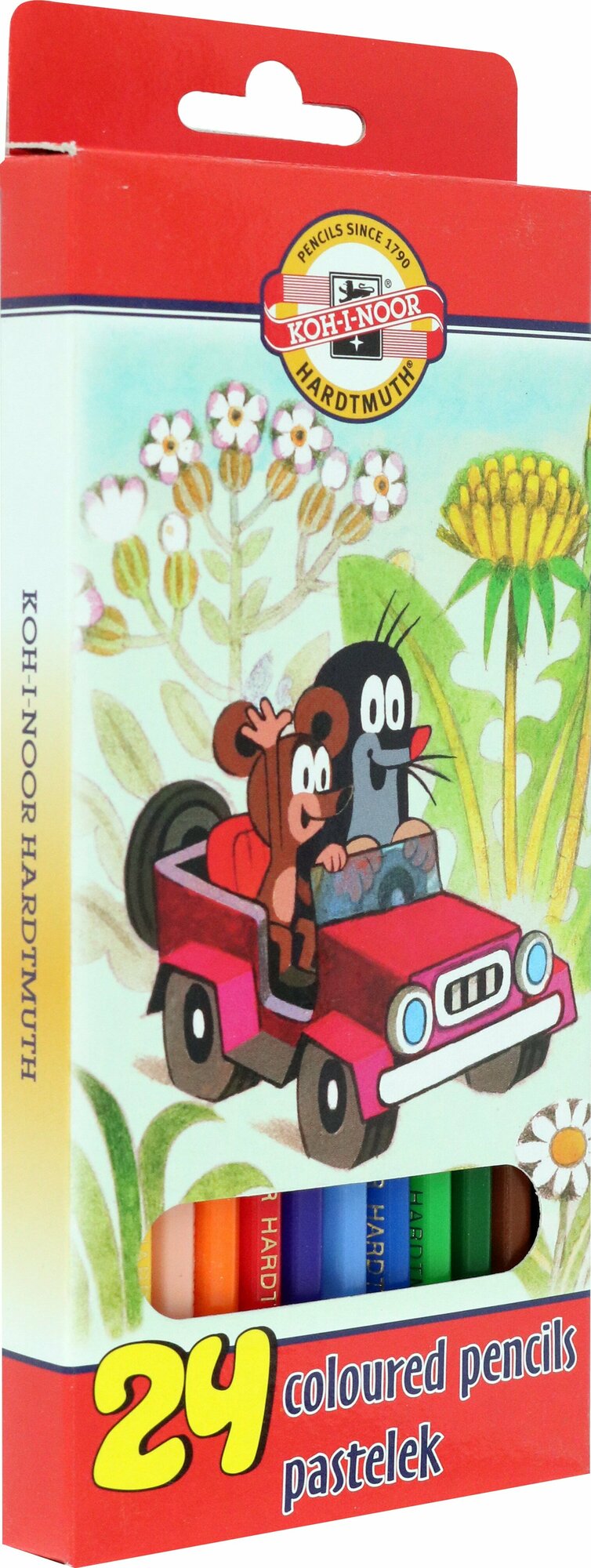 Набор карандашей Крот, 24 цвета