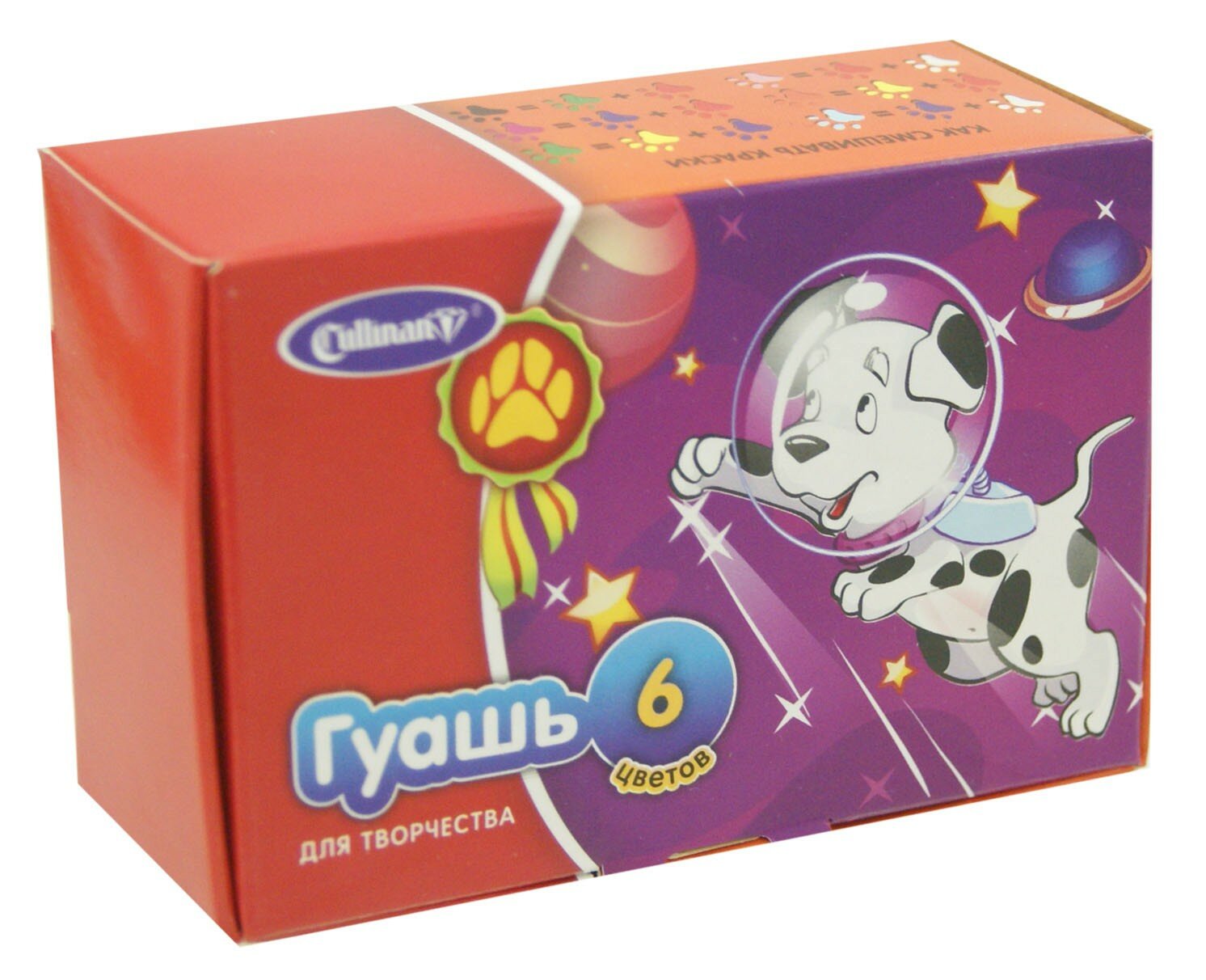 Краски гуашь 6 цветов (FG-106-DAL)