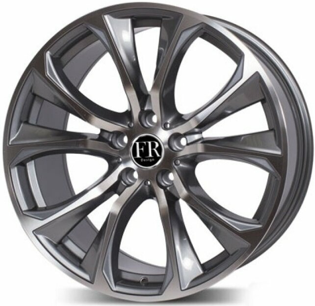 Диски легковые литые 10.0*20 5*120 et40 h74.1 FR Replica B 923 GMF(цвет)