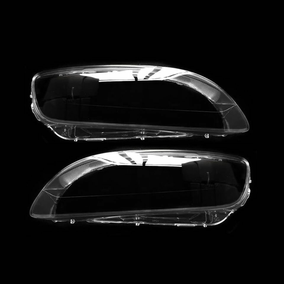 Стекла для фар Volvo S60 II рест. 2013-2018 (Комплект 2шт), стекла фар Вольво S60
