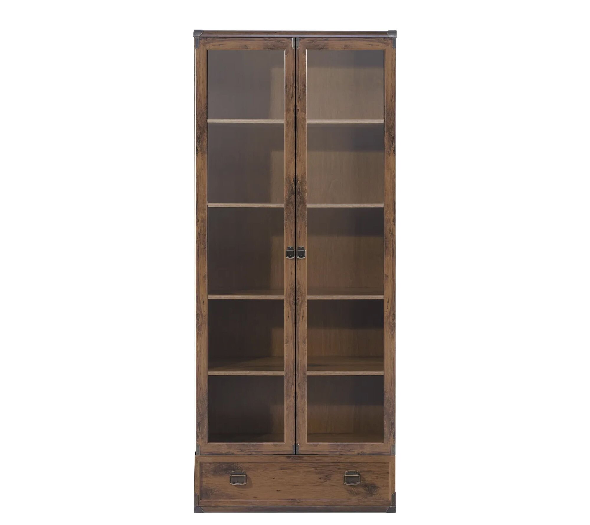 Шкаф БРВ Мебель индиана JWIT 2d1s Дуб саттер Размеры: Высота 1955мм Глубина 400мм Ширина 800мм