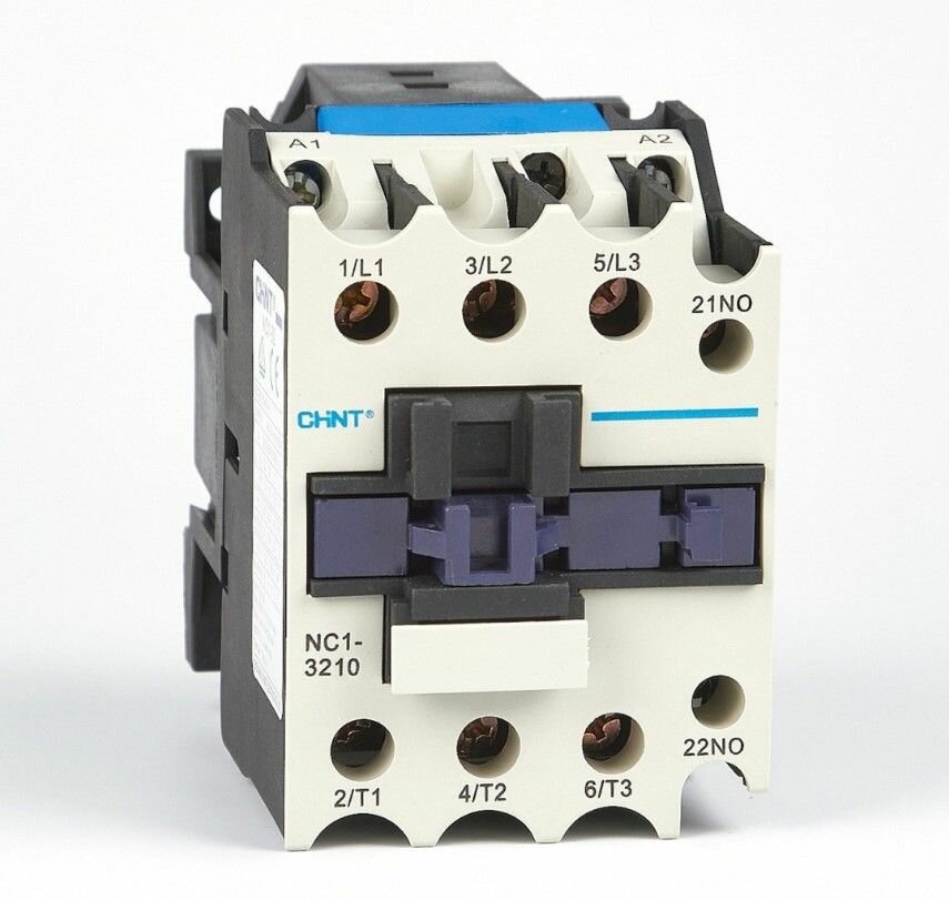 Контактор (пускатель) CHINT Electric (32 А, 3НО + 1НЗ, 600 В, управ. катушки 12 В)