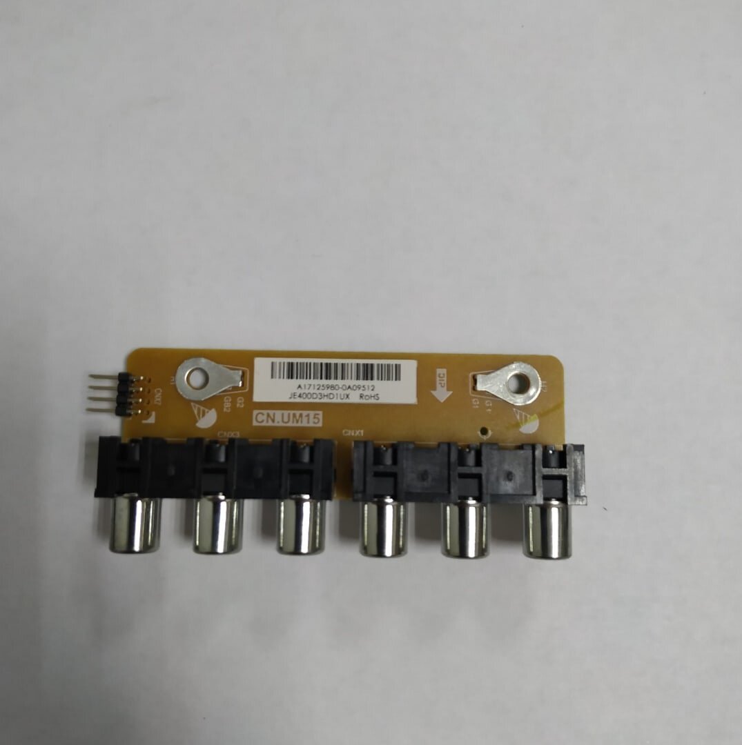 Плата с разъемами для телевизора SHARP LC-40FG3242E Б/У с разбора