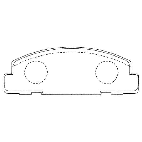 NIBK fn1193 (0449187201 / 440600C725 / 440600C726) колодки тормозные барабанные задн. Nissan (Ниссан) bassara u30