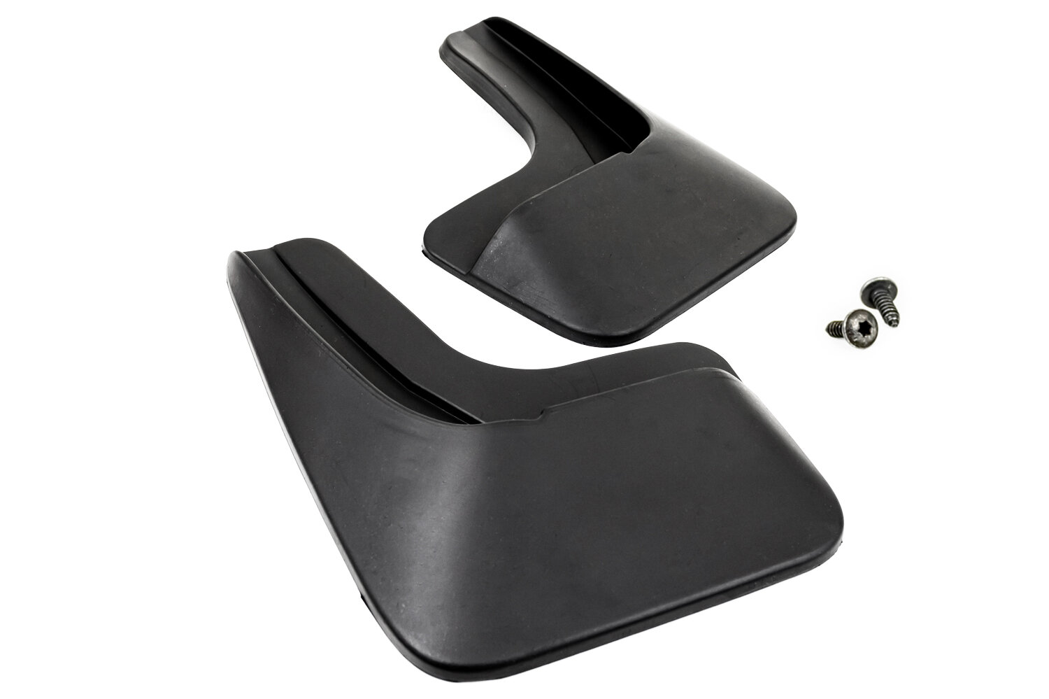 Комплект резиновых задних брызговиков Rezkon для Лада Ларгус