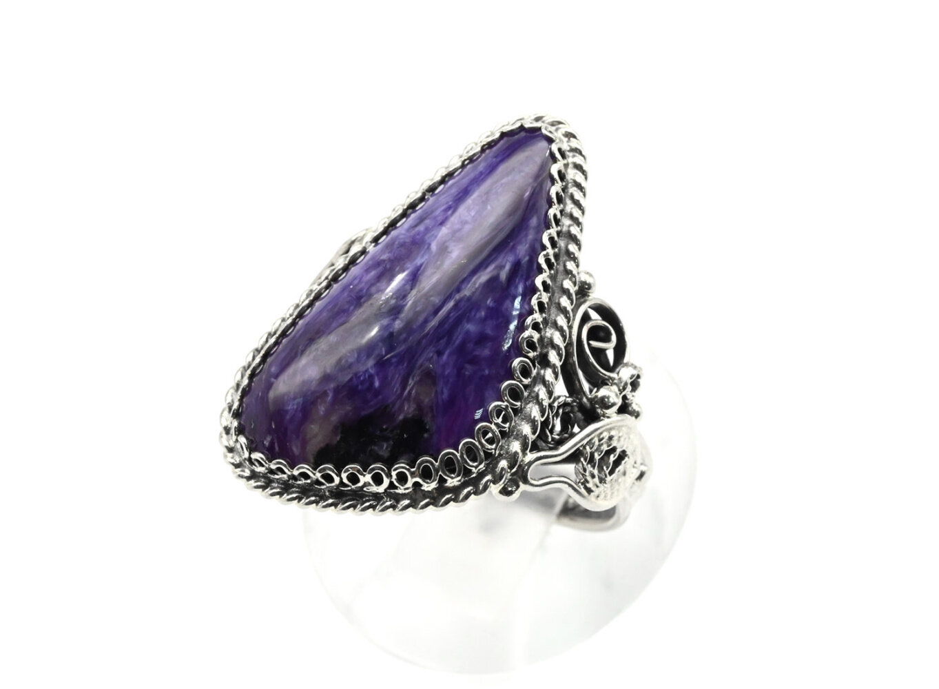 Кольцо, чароит