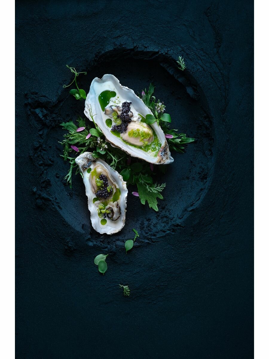 Постер "Gourmet food. Устрицы"