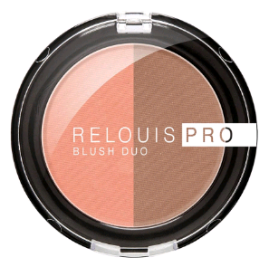 Relouis Pro Blush Duo Румяна для лица компактные двойные №203