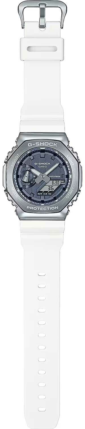 Наручные часы CASIO G-Shock, серебристый — фото 1
