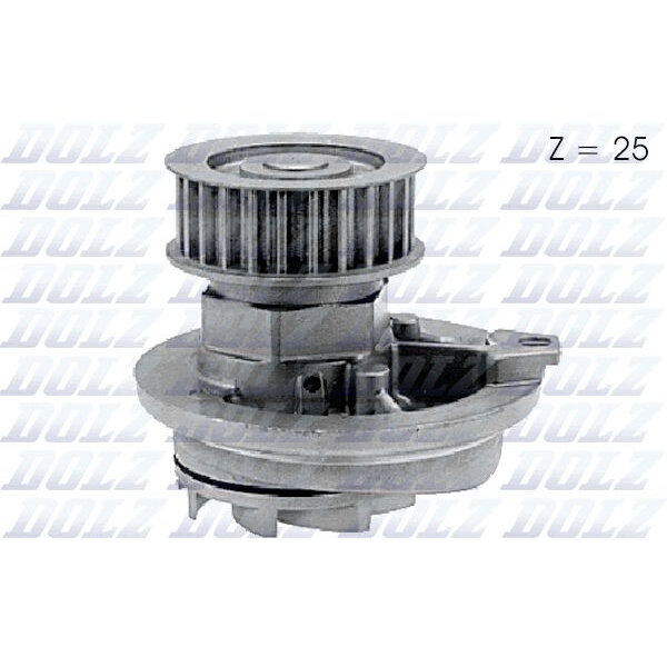 Насос водяной помпа для автомобиля Vauxhall Opel, DOLZ O137 (1 шт.)