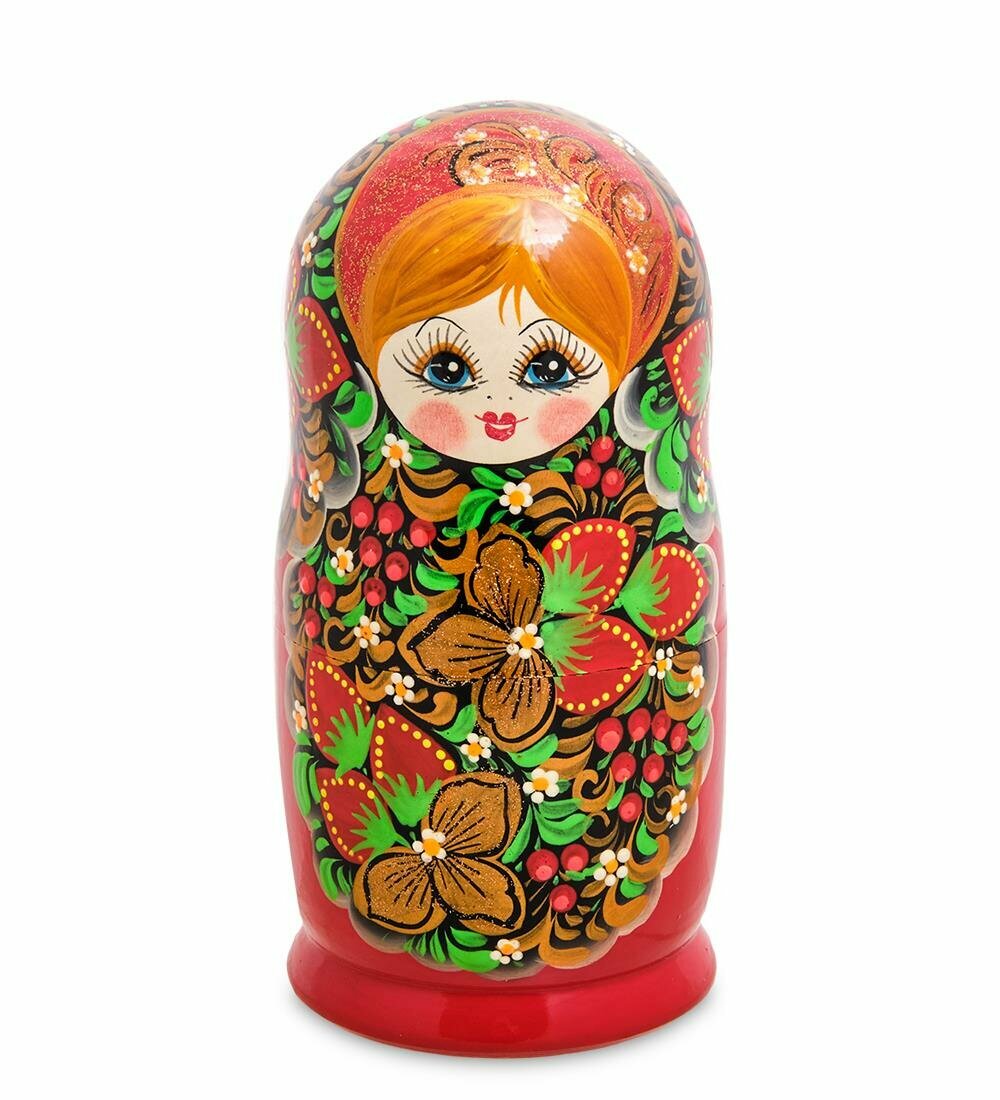 Матрешка 5 м "Настена" A2077652 Народные промыслы, Дерево липа, краски, лак