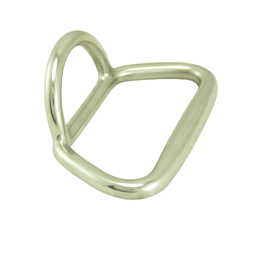 Рым-ручка с буксиром нерж без основания №1.1