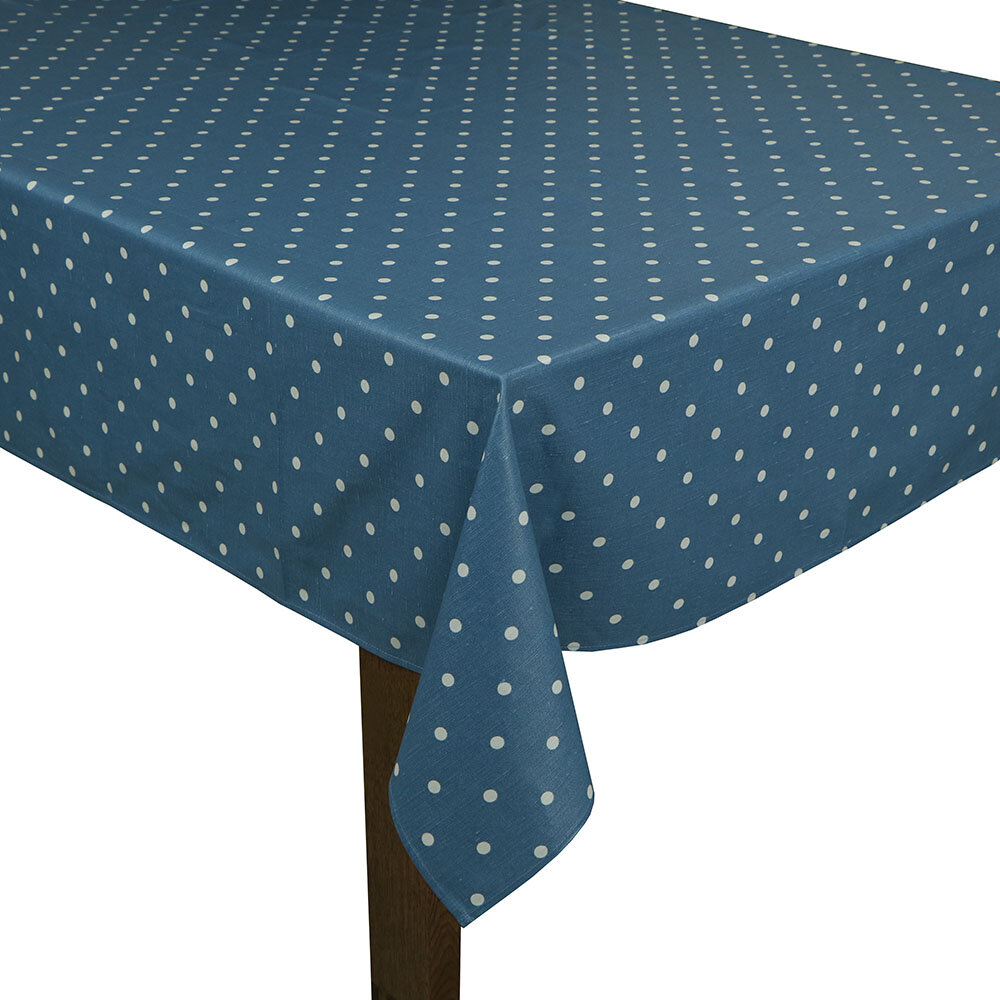 Скатерть Plastifie lucette denim Sud Etoffe 150*300 см, 39843