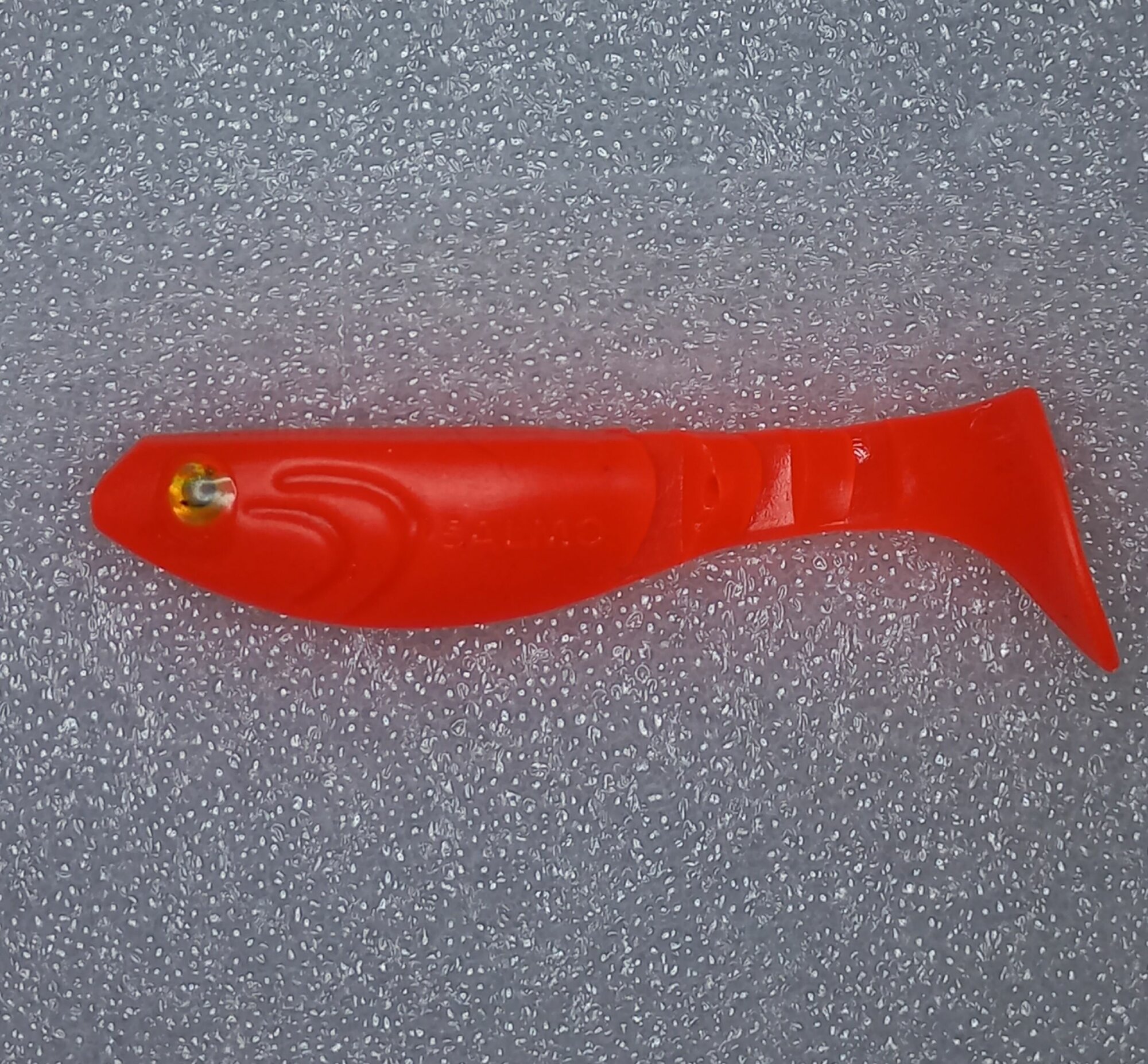 Виброхвост CONDOR Crazy Bait CH3RM размер 65 мм, цвет красный (12 шт)