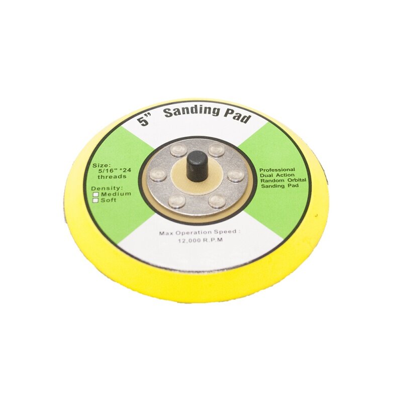 Насадка с липучкой на пневмотическую шлифмашину, Ø 125мм Колир