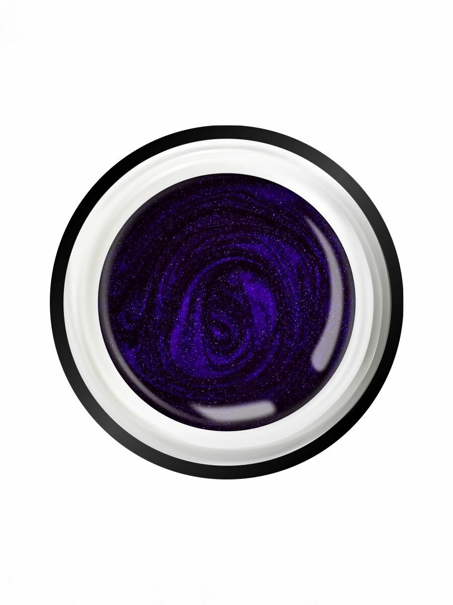 Nail Club Гель-краска с шиммером и с липким слоем GO-100 Vendetta