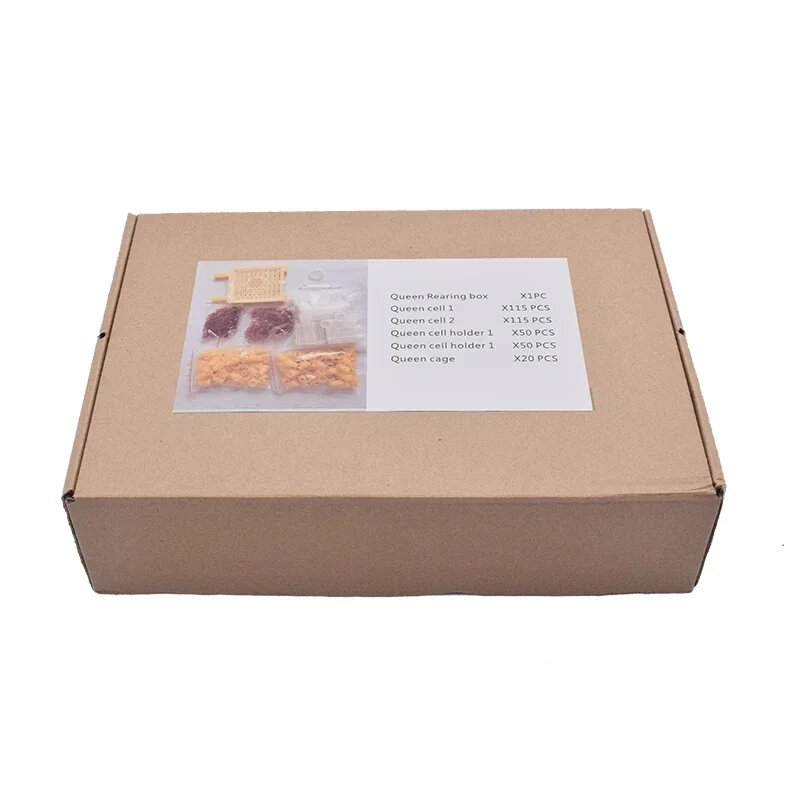 Jenter Queen Rearing Kit Nicot System Оранжевый, 120 cells cup — фото 1
