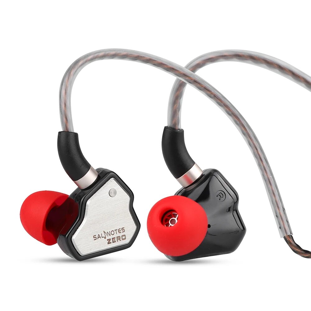 7Hz Salnotes Zero Red HiFi наушники, без микрофона — фото 1