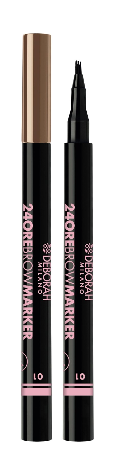 DEBORAH MILANO Лайнер для бровей 24 Ore Brow Marker, 0,8 г, 01 Блонд
