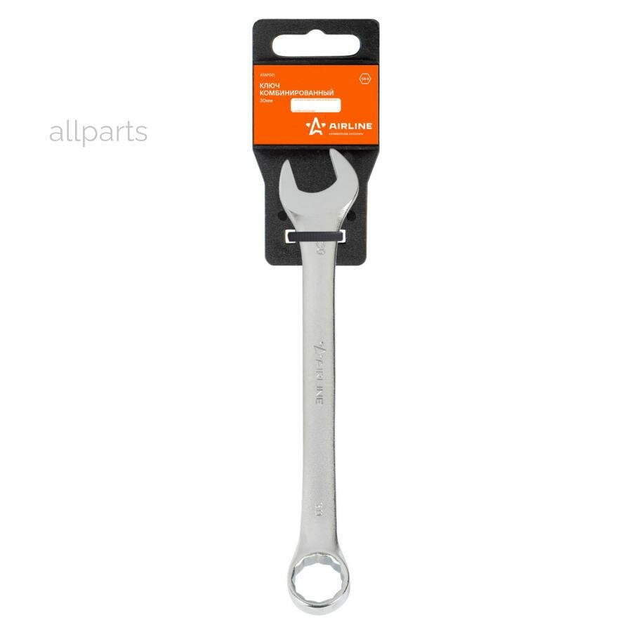 AIRLINE ATAF021 Ключ комбинированный 30мм пласт. Подвес