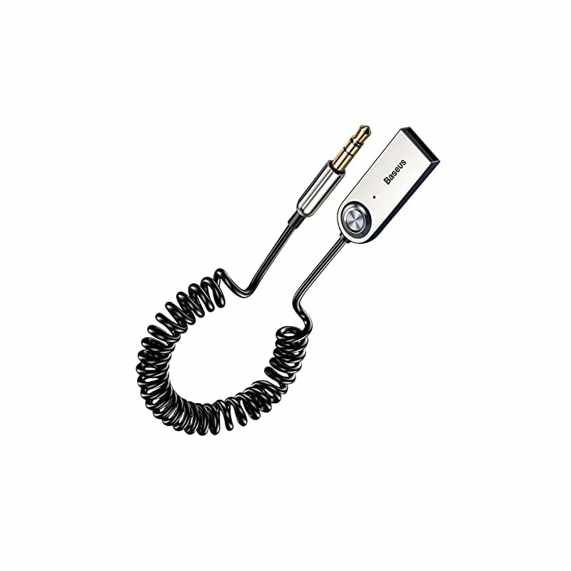 Аудио-кабель Baseus BA01/ Bluetooth адаптер в машину/ Аудио кабель басеус BA01
