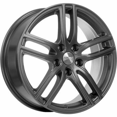 Колесный литой диск СКАД брайтон R17x7 5x100 ET48 CB56.1 Graphite
