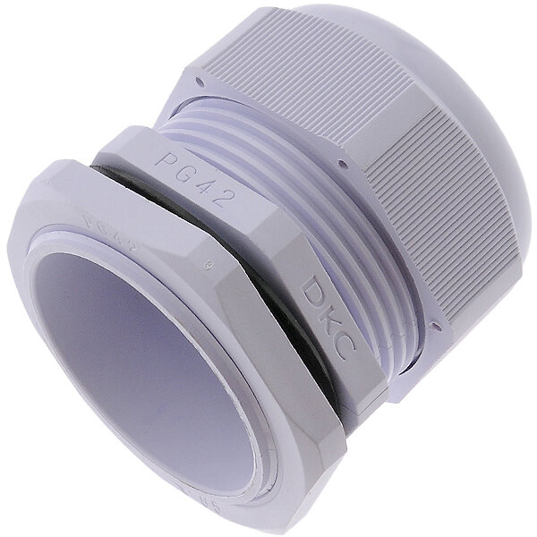 Сальник 53300 с уплотнением Pg 42 с контргайкой (D кабеля 28-38мм, IP68) (ДКС) (2 шт. в комплекте)