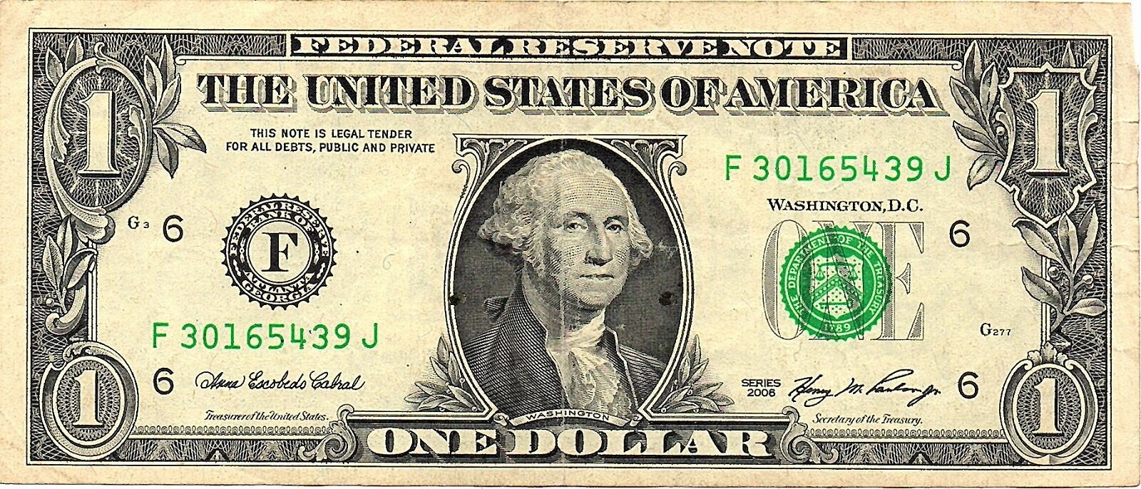 Доллар 2006 г США 30165439