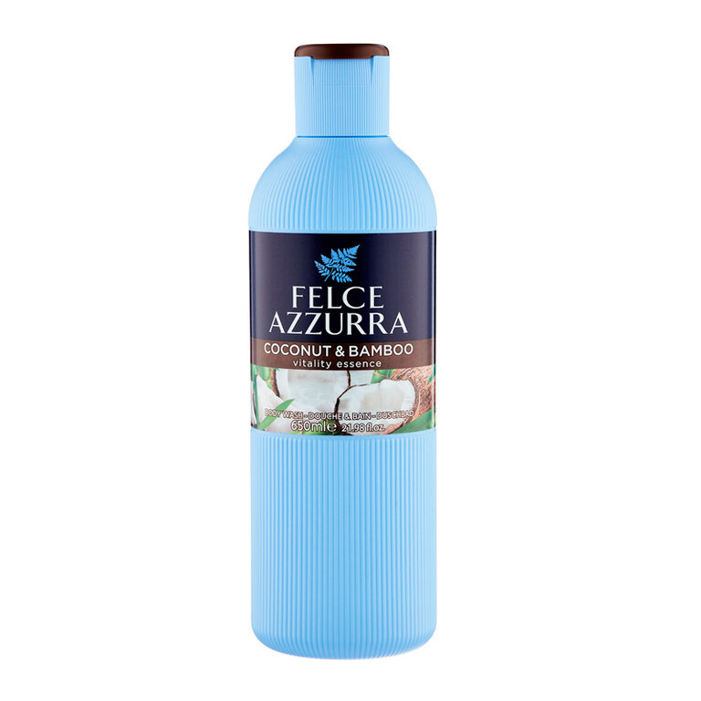 FELCE AZZURRA Coconut & Bamboo Body Wash Гель Италия 650 мл