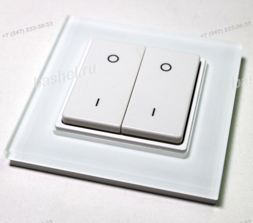 Панель накладная кнопочная 1ch SMART-P47-DIM-G-SUF, Arlight, (3V, 2 зоны, Knob, 2.4G)