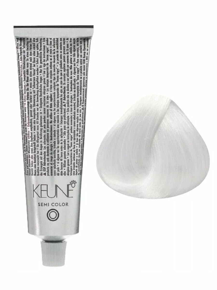 KEUNE SEMI COLOR Silver Серебряный Крем-краска для волос без аммиака
