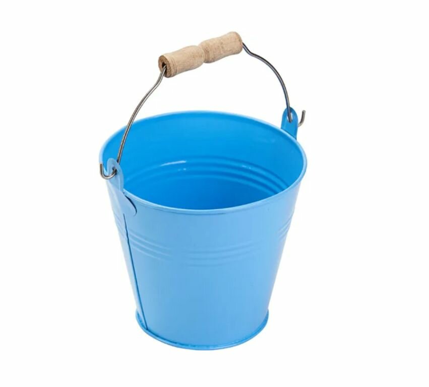 Ведерко для закусок "ProHotel" d-11см h-10,5см голубое