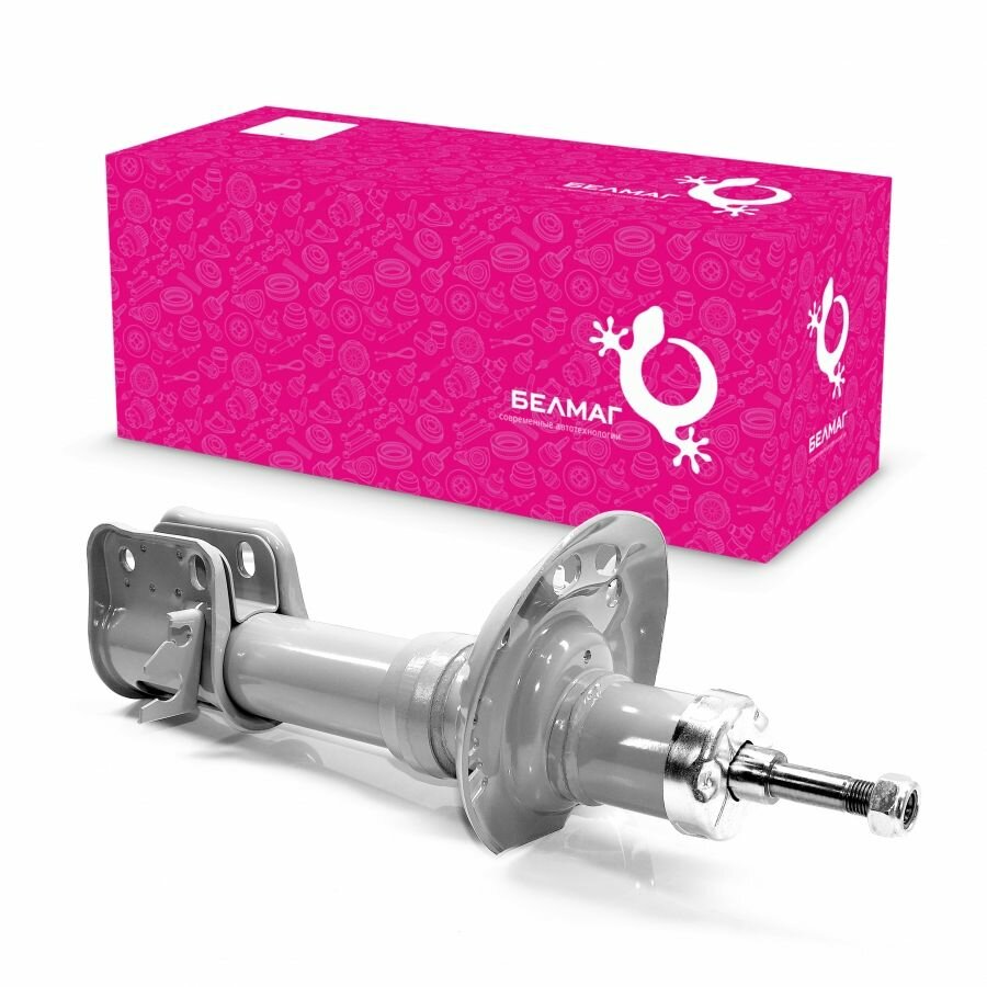 Стойка ВАЗ 1117-1119 правая под бочкообразную пружину (гидравлическая) BM.0122 БелМАГ