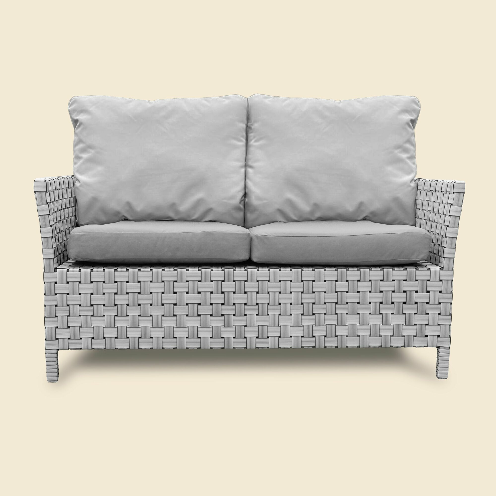 Диван плетеный из ротанга 2-х местный STILO