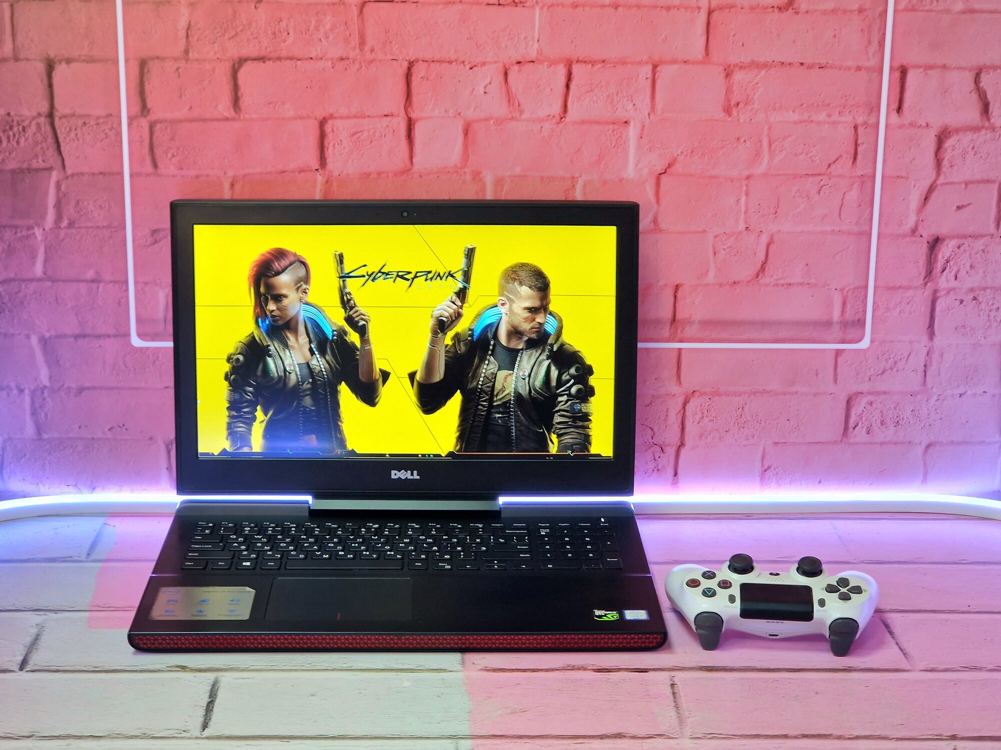 15.6" Ноутбук DELL G15 7000, IPS FHD, Core i7 7700HQ, 16 ГБ, SSD 128 ГБ, HDD 1 ТБ, GeForce GTX 1050Ti, Win10Home, черный